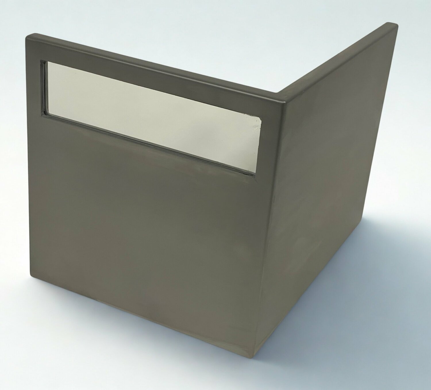 Corner Tabletop Shield 3mm Lead - Nuclear Shields
