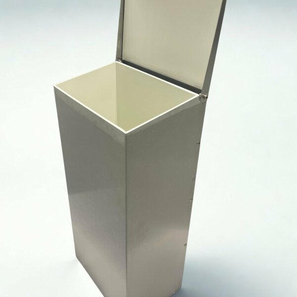 Shielded Waste Bin 18L - 3 mm - Nuclear Shields