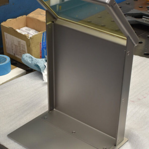 Tabletop Shield 12mm Lead Glass Window - Nuclear Shields