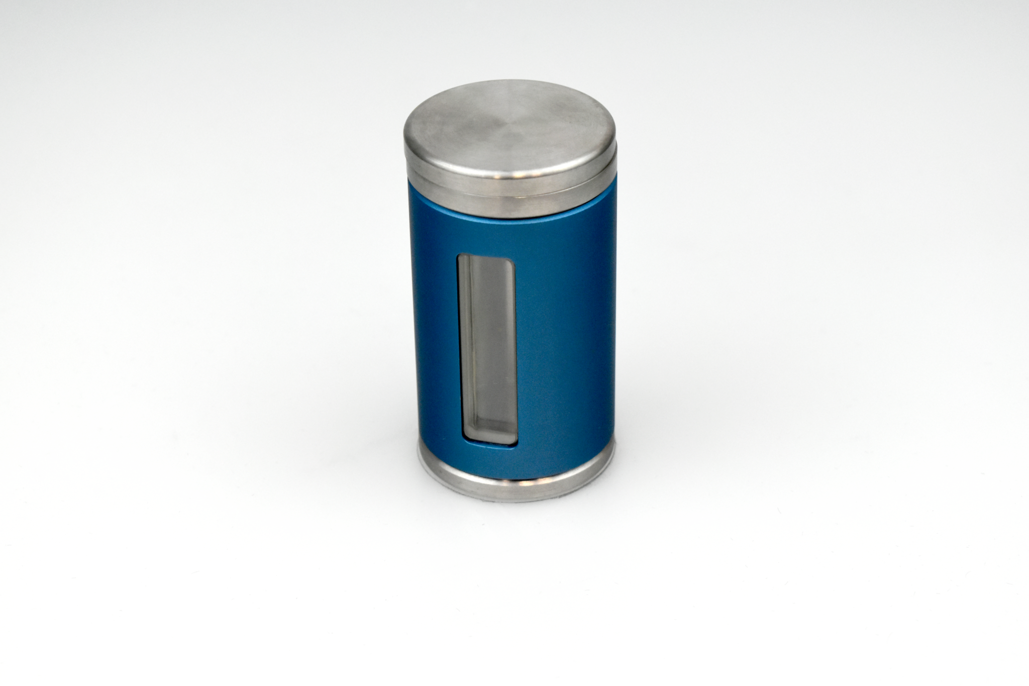 6mm Magnetic Tungsten Vial Shield Blue - Nuclear Shields