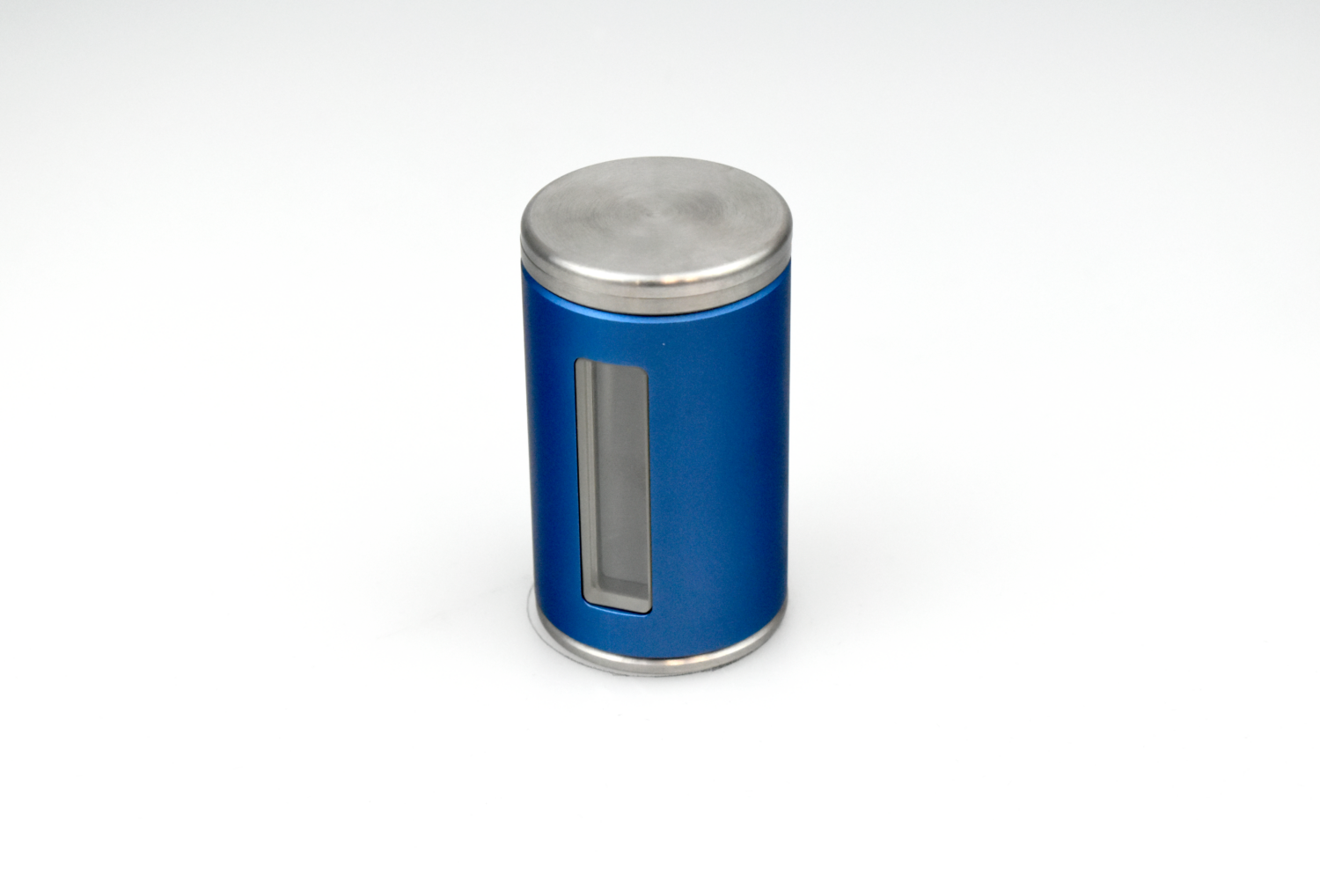 4mm Magnetic Tungsten Vial Shield Blue - Nuclear Shields