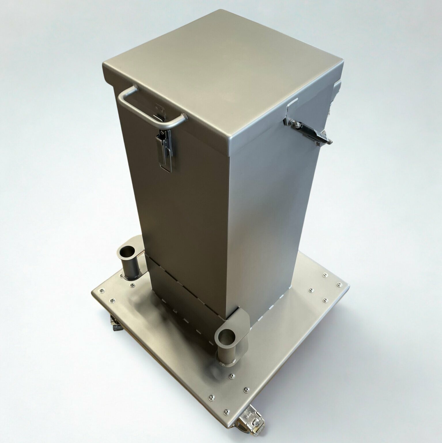 Mobile Shielded Waste Bin Heavy Duty - Nuclear Shields