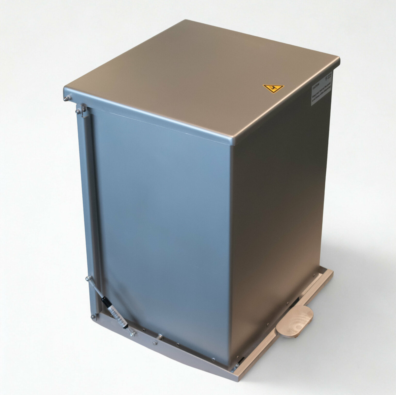 Mobile Shielded Waste Bin Heavy Duty - Nuclear Shields