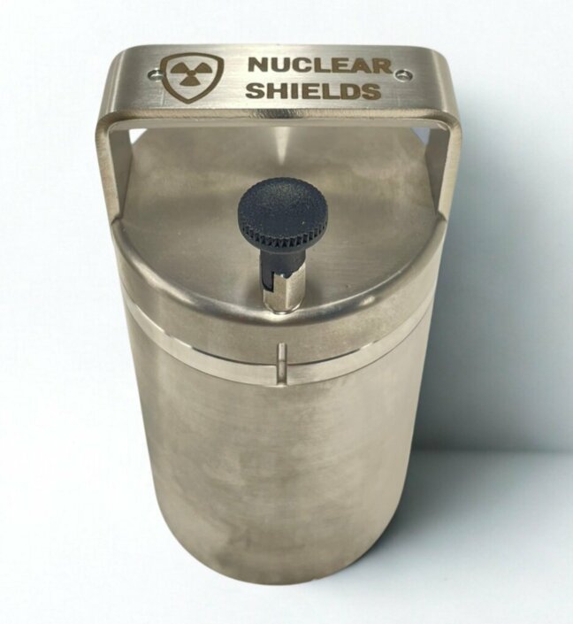 Tungsten Container - 30 mm - Nuclear Shields