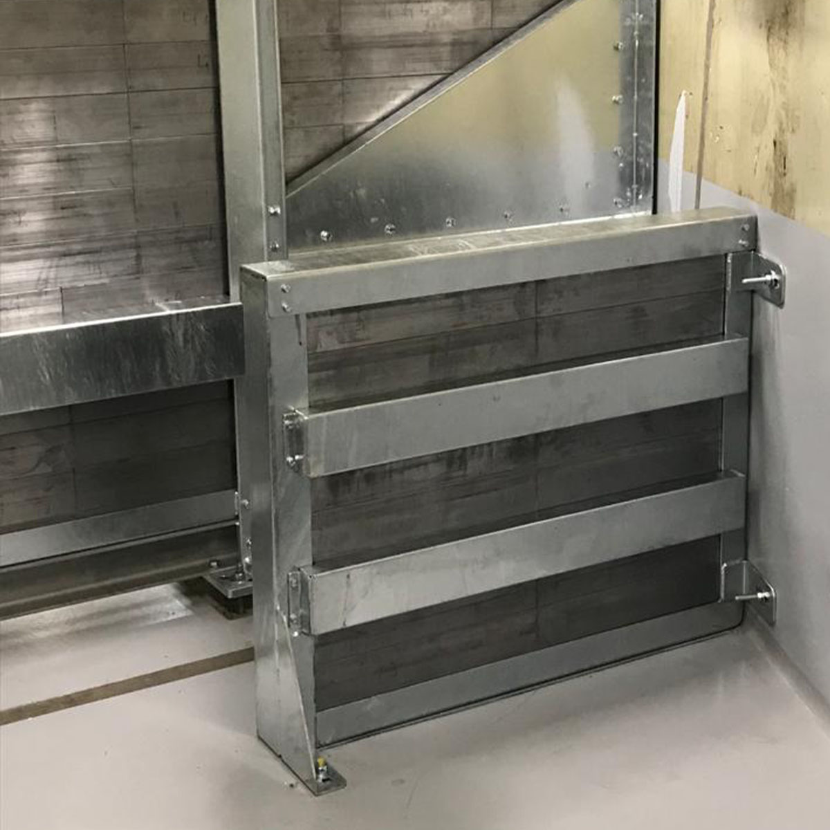 Lead Shielded Panels with Pipe Passthrough - Nuclear Shields