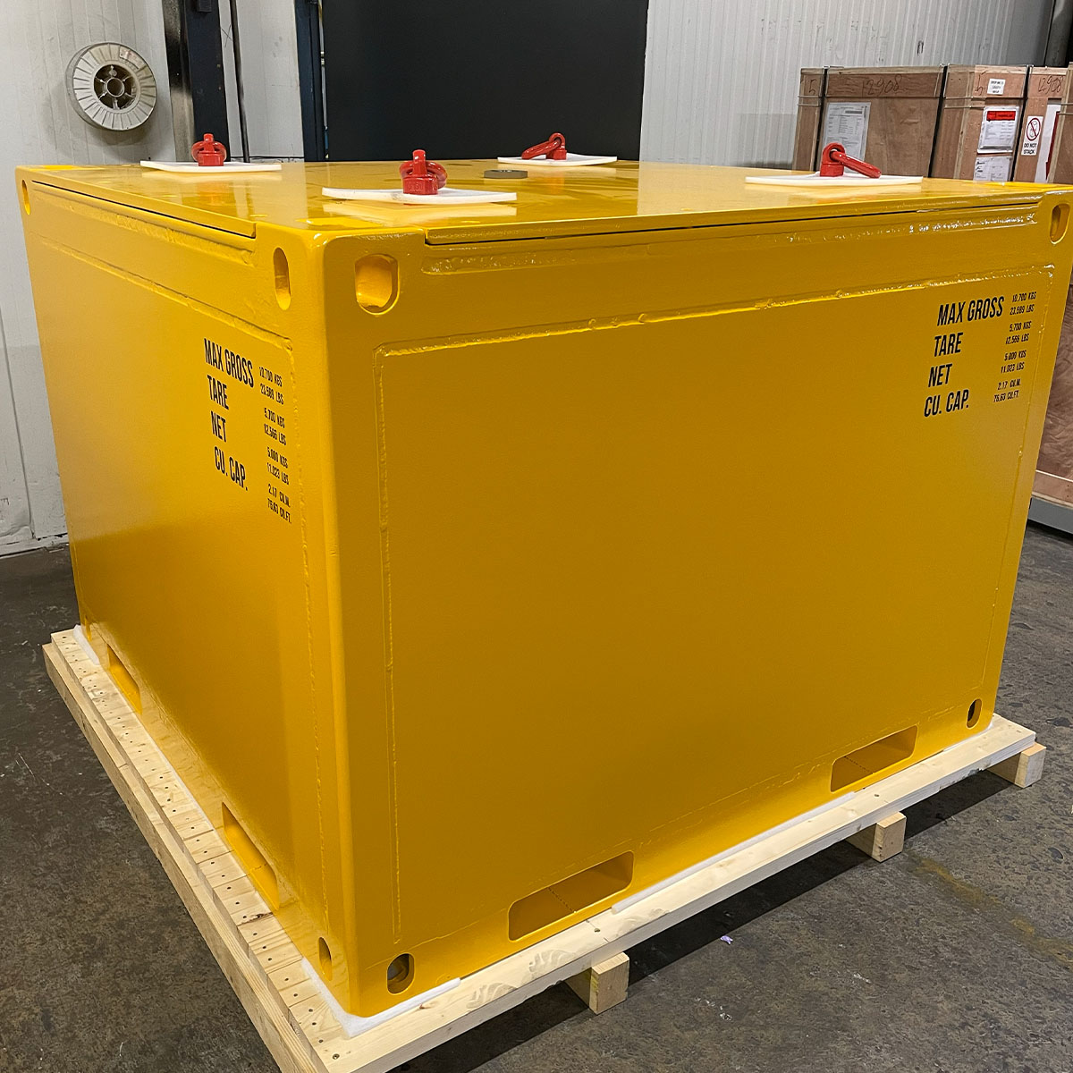 Mobile Lead Shielded Container - Nuclear Shields